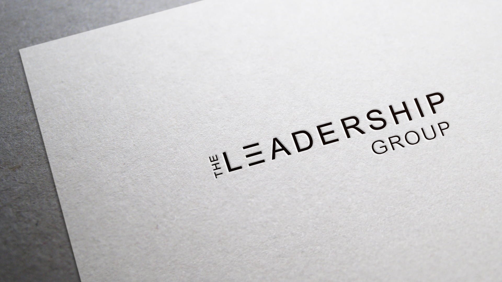 Logo design | Website design China - The Leadership Group | Flow Asia
