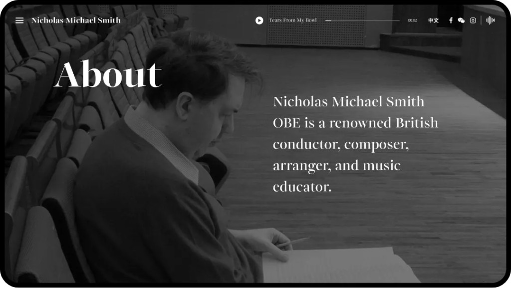 Website Design | Flow for Nicholas Michael Smith | Flow Asia